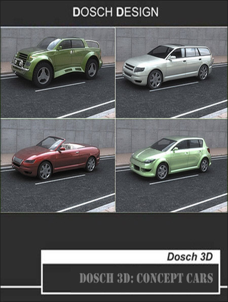 DOSCH 3D Concept Cars