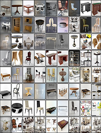 3DDD Pro Table and Chair Vol 05