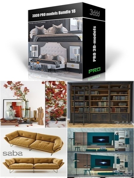 3DDD PRO models Bundle 18